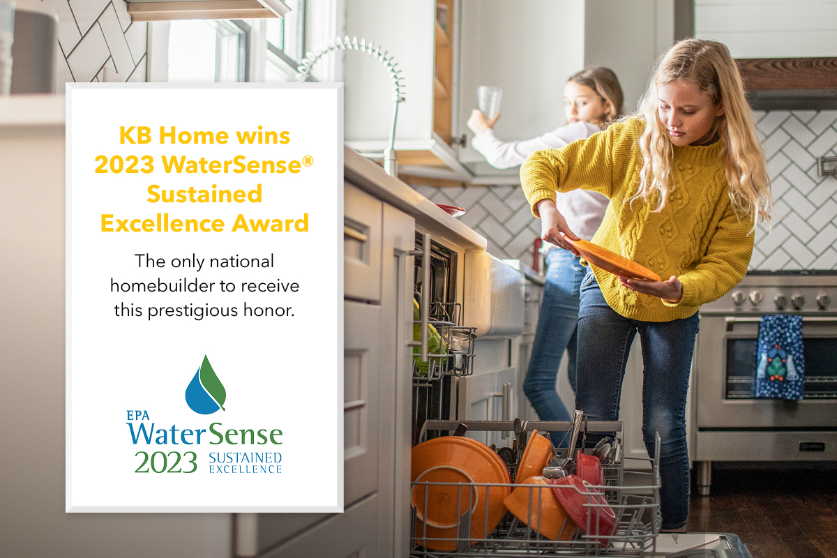 KB Home - KB Home Wins 2023 WaterSense Sustained Excellence Award, the ...